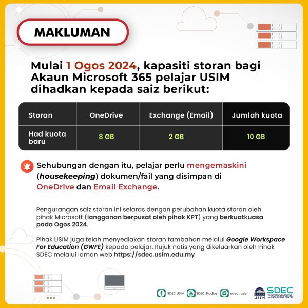 USIM E-Learning – SDEC | ICT@USIM